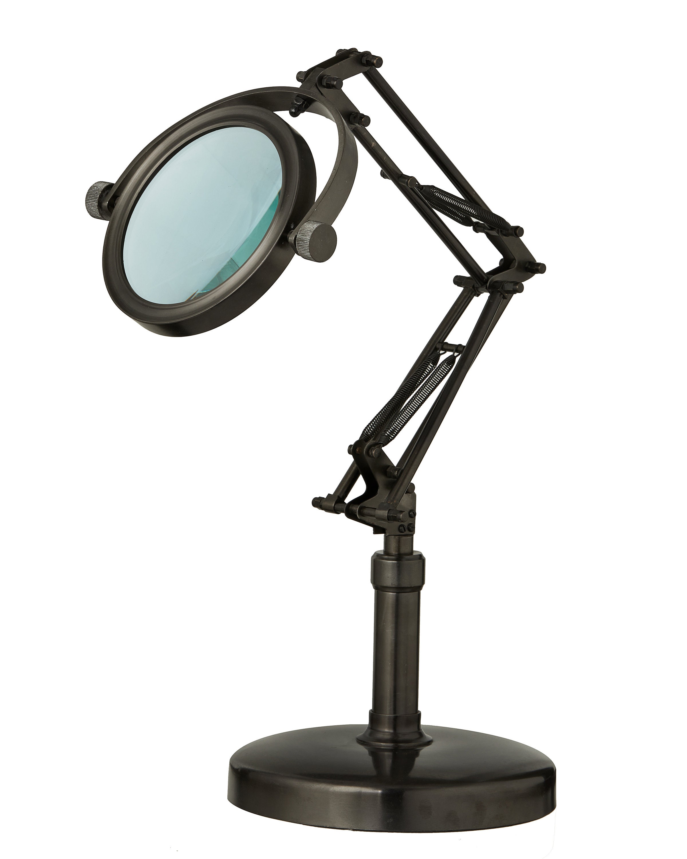 Handmade Brass Spring Magnifying Table Magnifier, Gift for Explorers ...