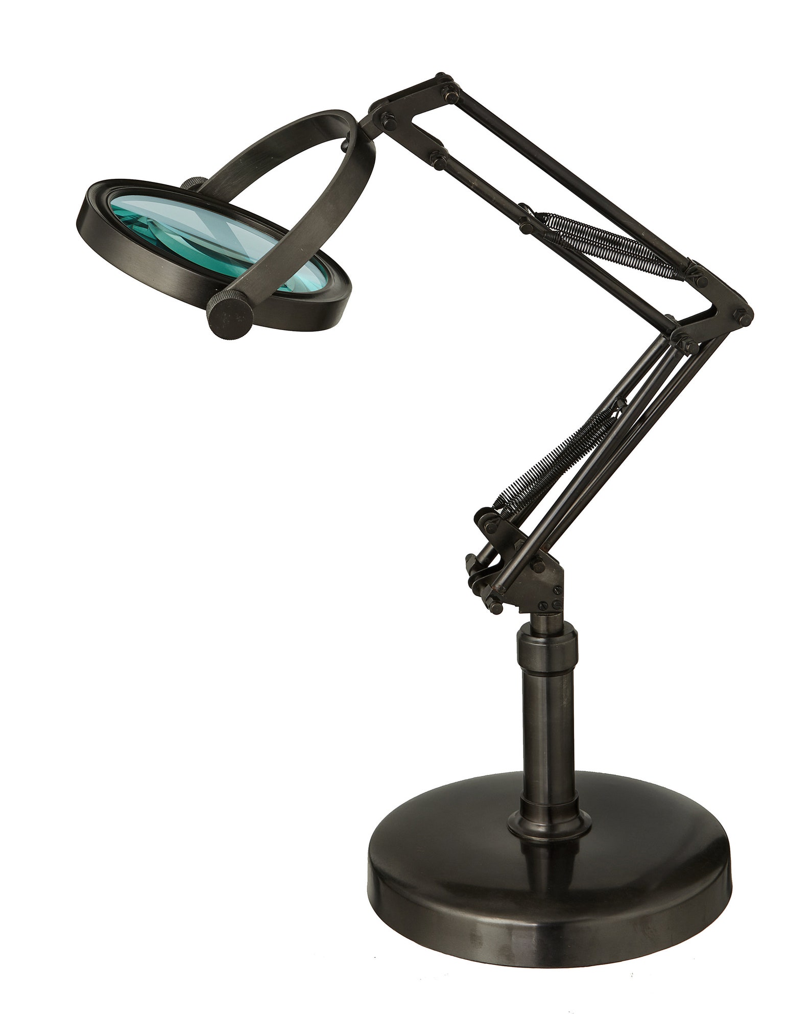 Handmade Brass Spring Magnifying Table Magnifier, Gift for Explorers ...