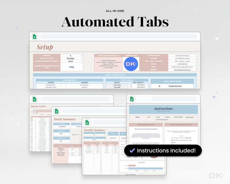 Budget and Finance Spreadsheet for Google Sheets Income Expense Tracker ...
