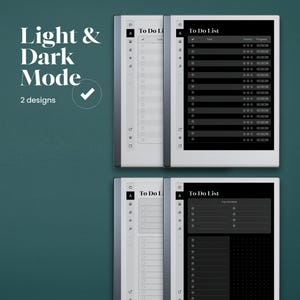 To Do List for Remarkable 2 Template Simple Planner Fits Remarkable ...