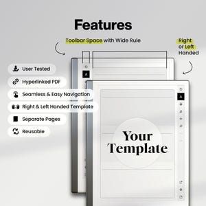 Password Tracker for Remarkable 2 Template Password Book for Remarkable ...