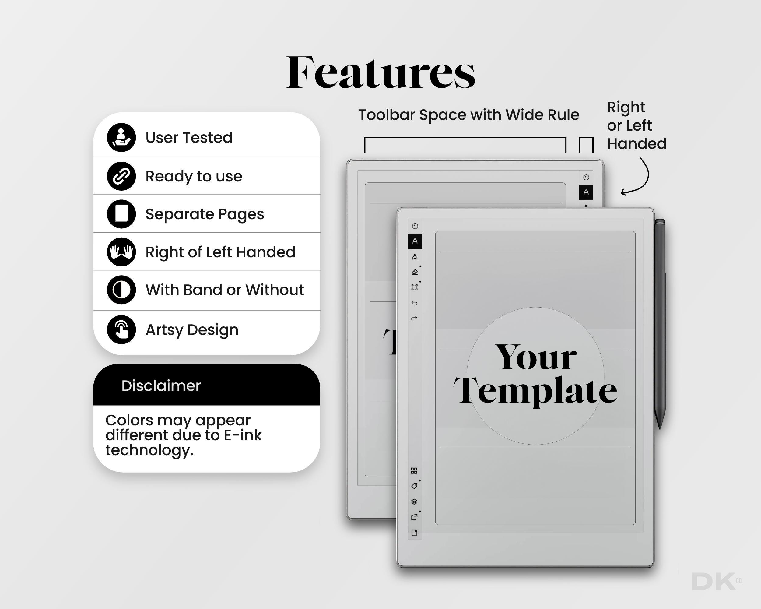Notebook Cover Bundle for Remarkable Paper Pro PDF Notebook Cover for ...