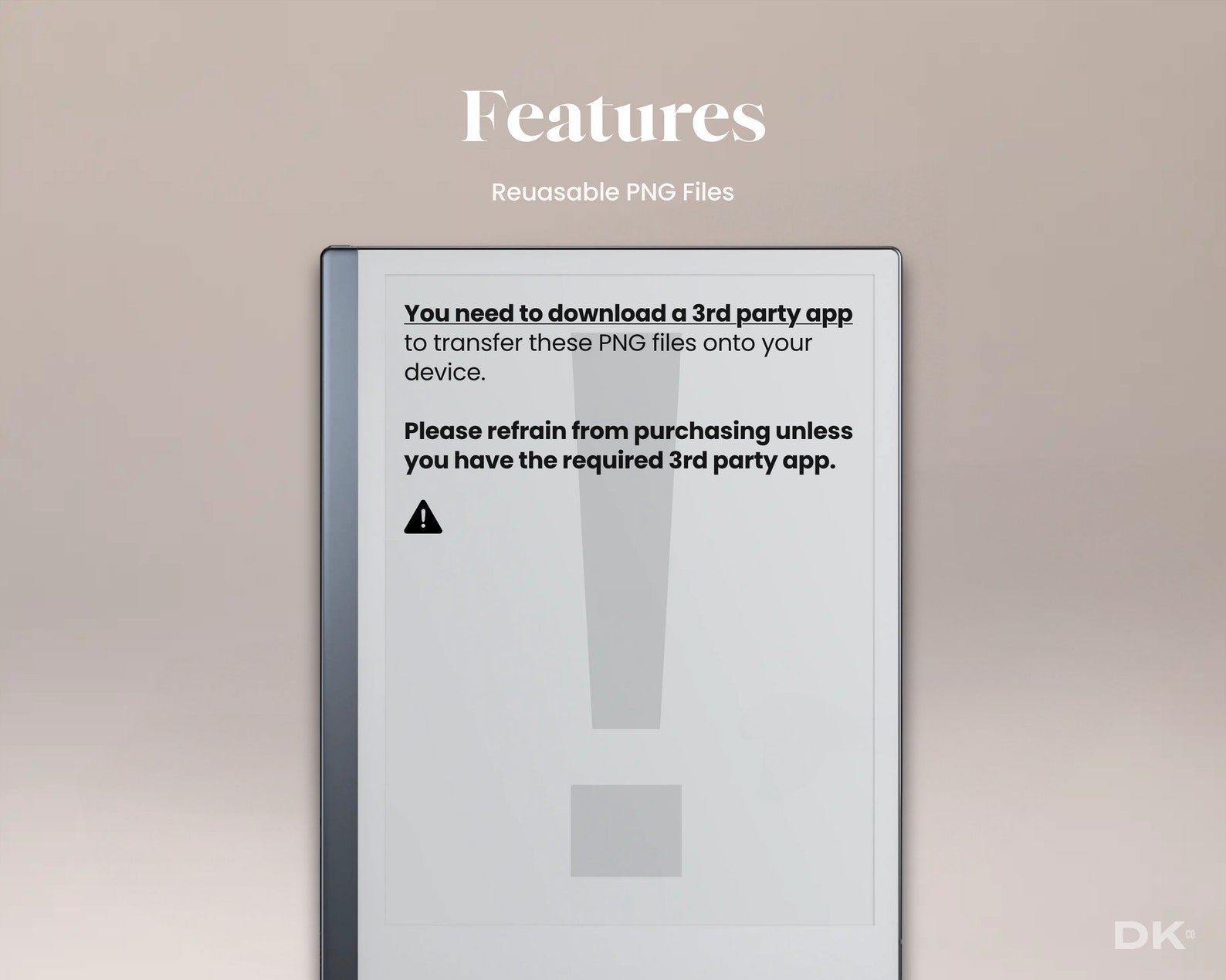 Sleep Screen for Remarkable 2 Template Suspended Screen Fits Remarkable ...