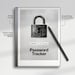 Password Tracker for Remarkable 2 Template Password Book for Remarkable ...