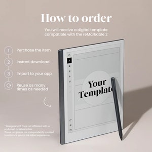 Mind Map for Remarkable 2 Template Mind Mapping Planner for Remarkable ...