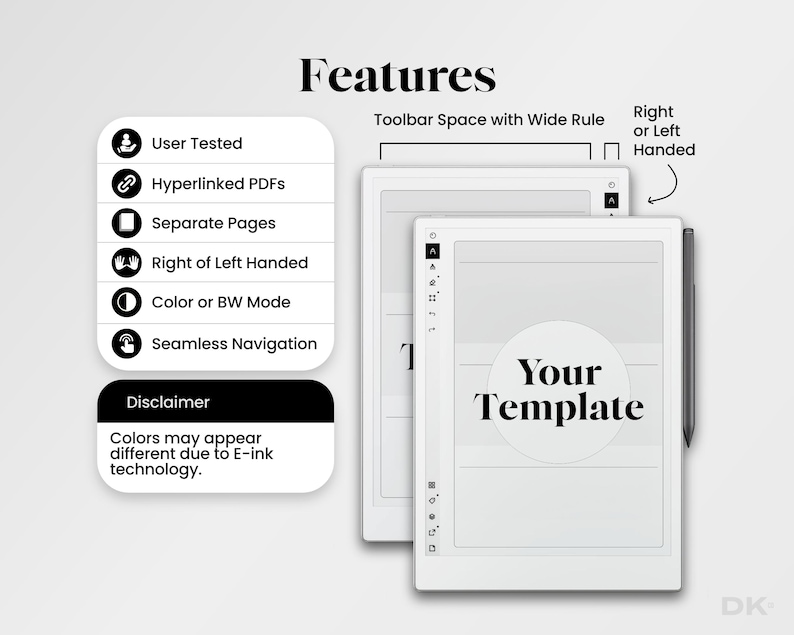 Productivity Bundle for Remarkable Paper Pro Template 2026 Planner for ...