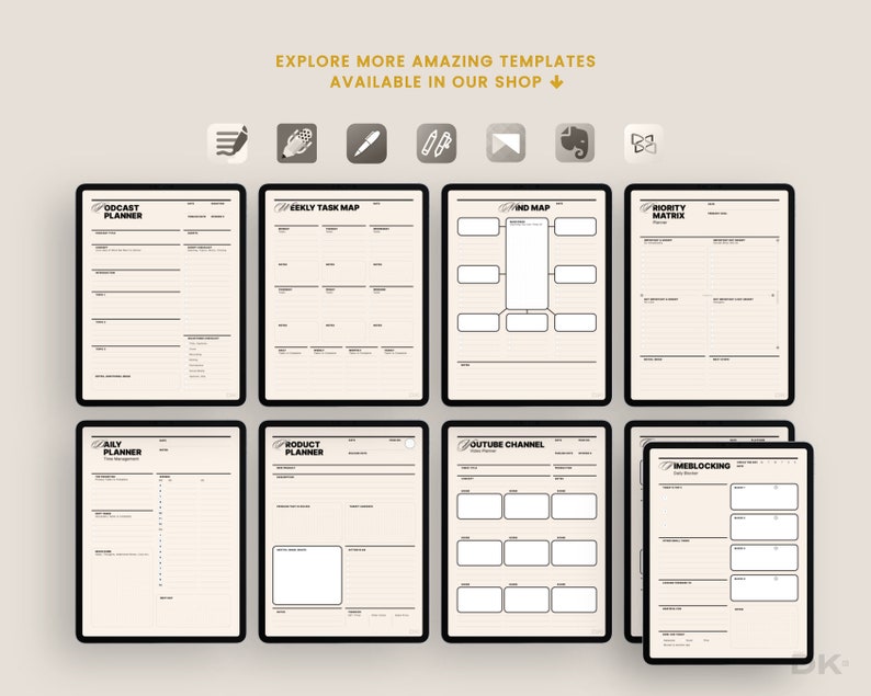 Podcast Content Plan Episode Podcast Idea Planner Printable Editorial ...