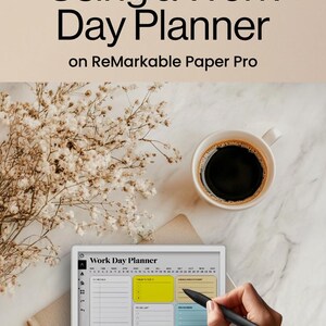 Work Planner for Remarkable Pro Template Planner for Remarkable ...