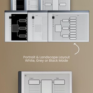 Mind Map for Remarkable 2 Template Mind Mapping Planner for Remarkable ...