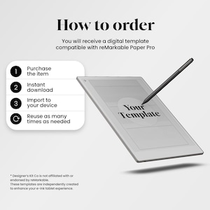 Meeting Notes for Remarkable Paper Pro Template Meeting Minutes Planner ...