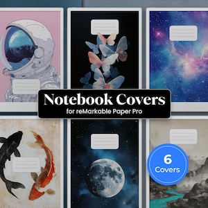 Notebook Covers for Remarkable Paper Pro Template PDF Notebook Cover ...