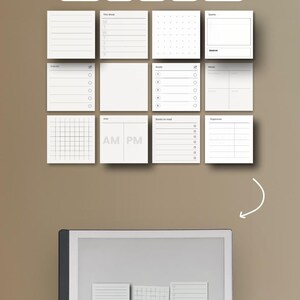 Sticky Notes for Remarkable 2 Template Post It Sticker Note Eink List ...