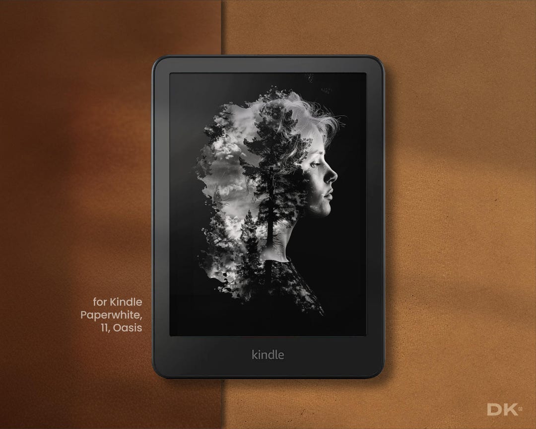 Lock Screen for Kindle Paperwhite Digital Download Woman Wallpaper ...