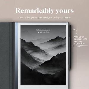 Custom Sleep Screen for Remarkable 2 Template Suspended Screen for ...