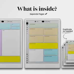 Cornell Notes for Remarkable Paper Pro Template PDF Study Planner ...