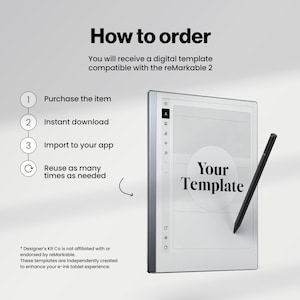 Password Tracker for Remarkable 2 Template Password Book for Remarkable ...