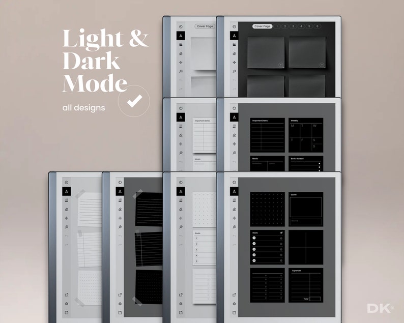 Sticky Notes for Remarkable 2 Template Sticker Note Eink List Notebook ...