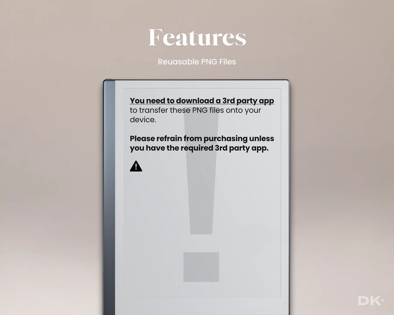 Sleep Screen for Remarkable 2 Template Suspended Screen Fits Remarkable ...