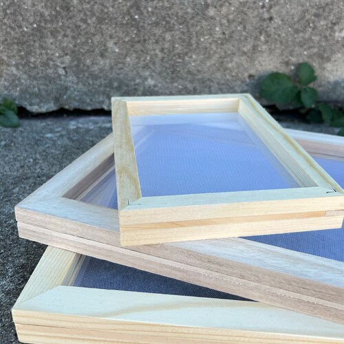 Mold and Deckle for Handmade Paper - Etsy