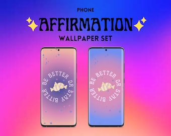 Motivational Phone Background Affirmation Phone Wallpaper - Etsy