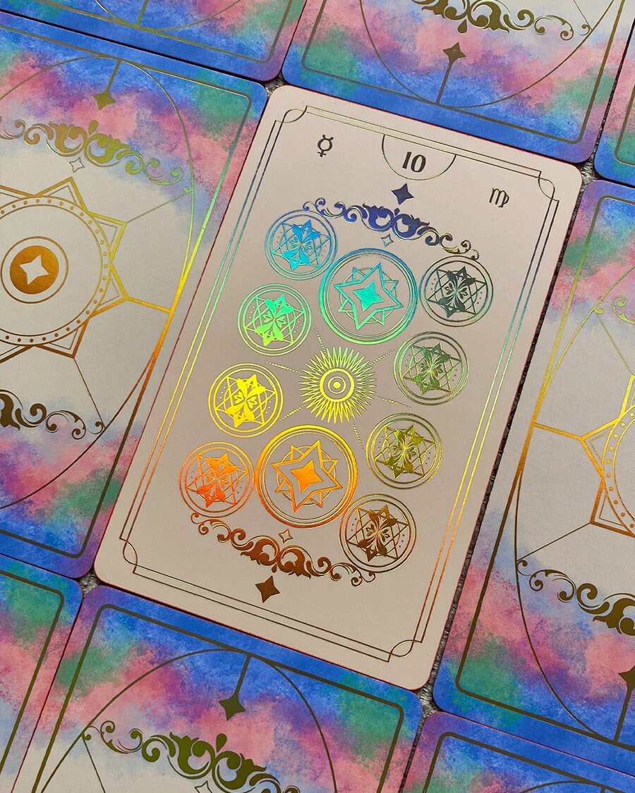 LIMITED EDITION Fortuna Tarot Deck Opal Omen - Etsy UK