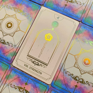 LIMITED EDITION Fortuna Tarot Deck Opal Omen | Minimalistic Cards ...
