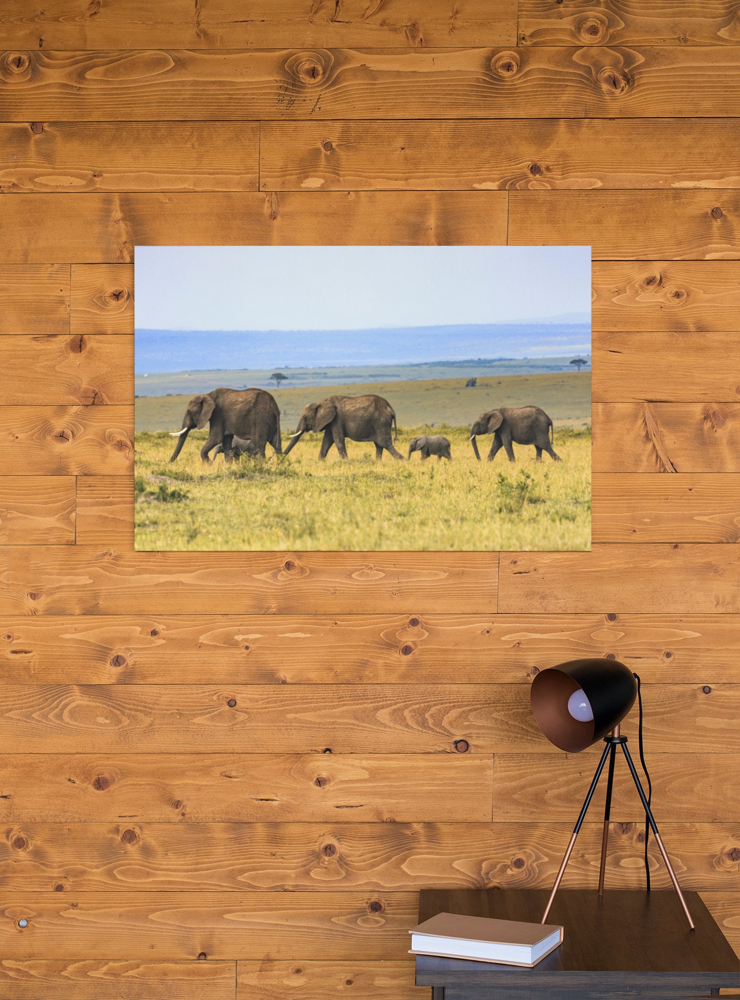 Marching Elephants Poster - Etsy