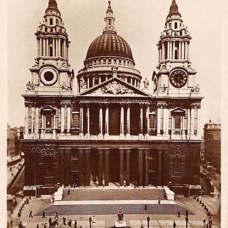 Vintage Postcard Prague - Etsy