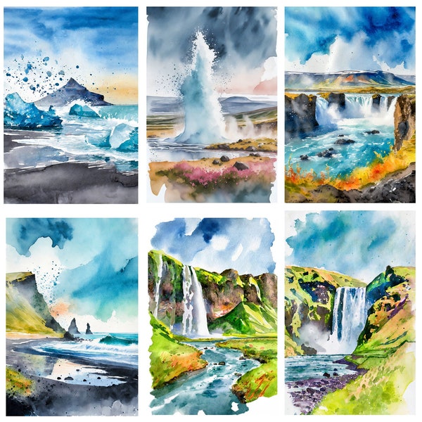 Iceland Art - Etsy