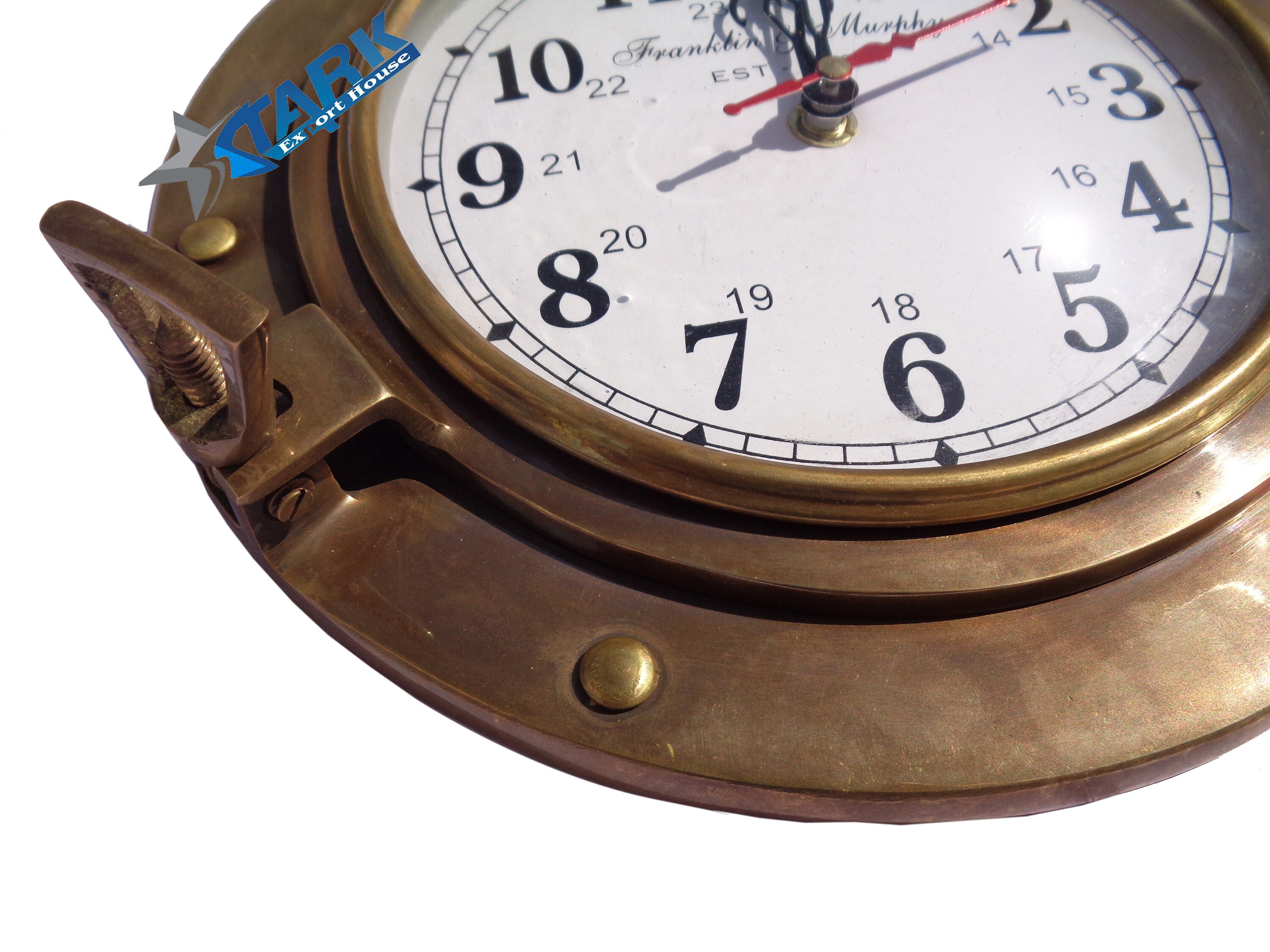 Antique Nautical Navigation Marine Ship Brass Porthole Clock - Etsy