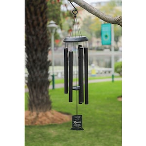 Personalized Memorial Wind Chime: Engraved Remembrance Gift - Etsy