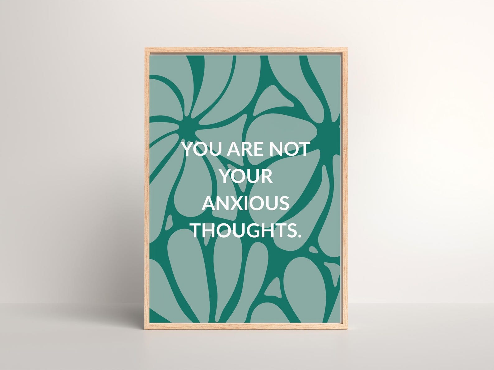 Mental Health Art Prints, Anxiety Relief Posters (digital Download) - Etsy