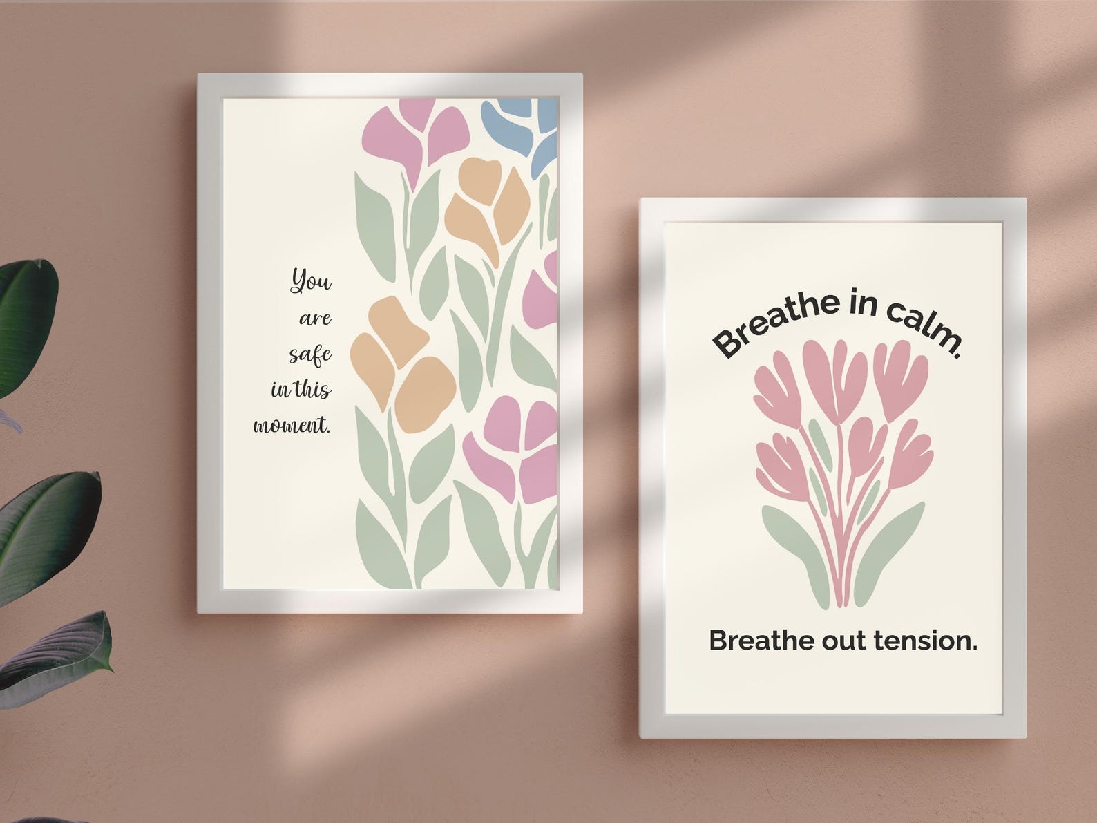 Mental Health Art Prints, Anxiety Relief Posters (digital Download) - Etsy