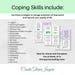 Depression Coping Skills Cards, CBT Techniques (printable PDF) - Etsy