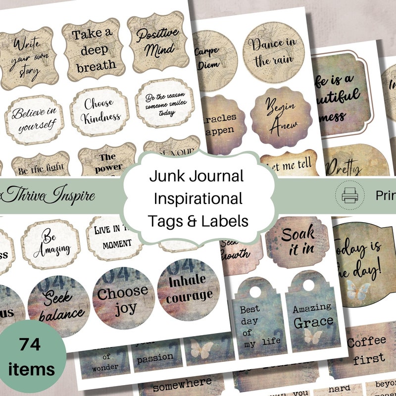 createthriveinspire - Etsy