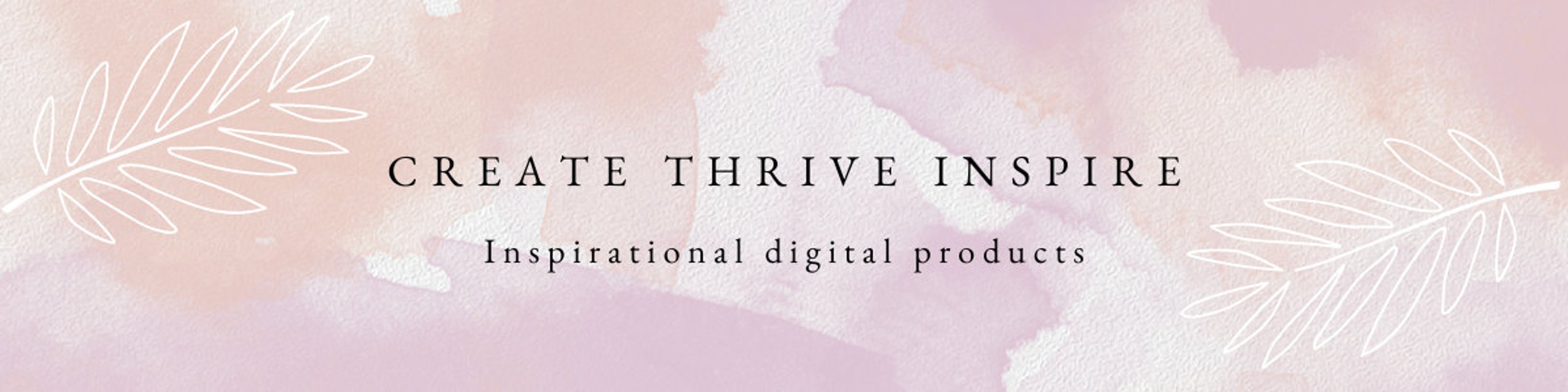 createthriveinspire - Etsy