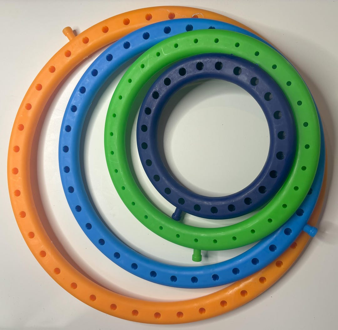 Circular Knitting Tool Set, DIY Knitting Machine Kit for Sweaters, Hats ...