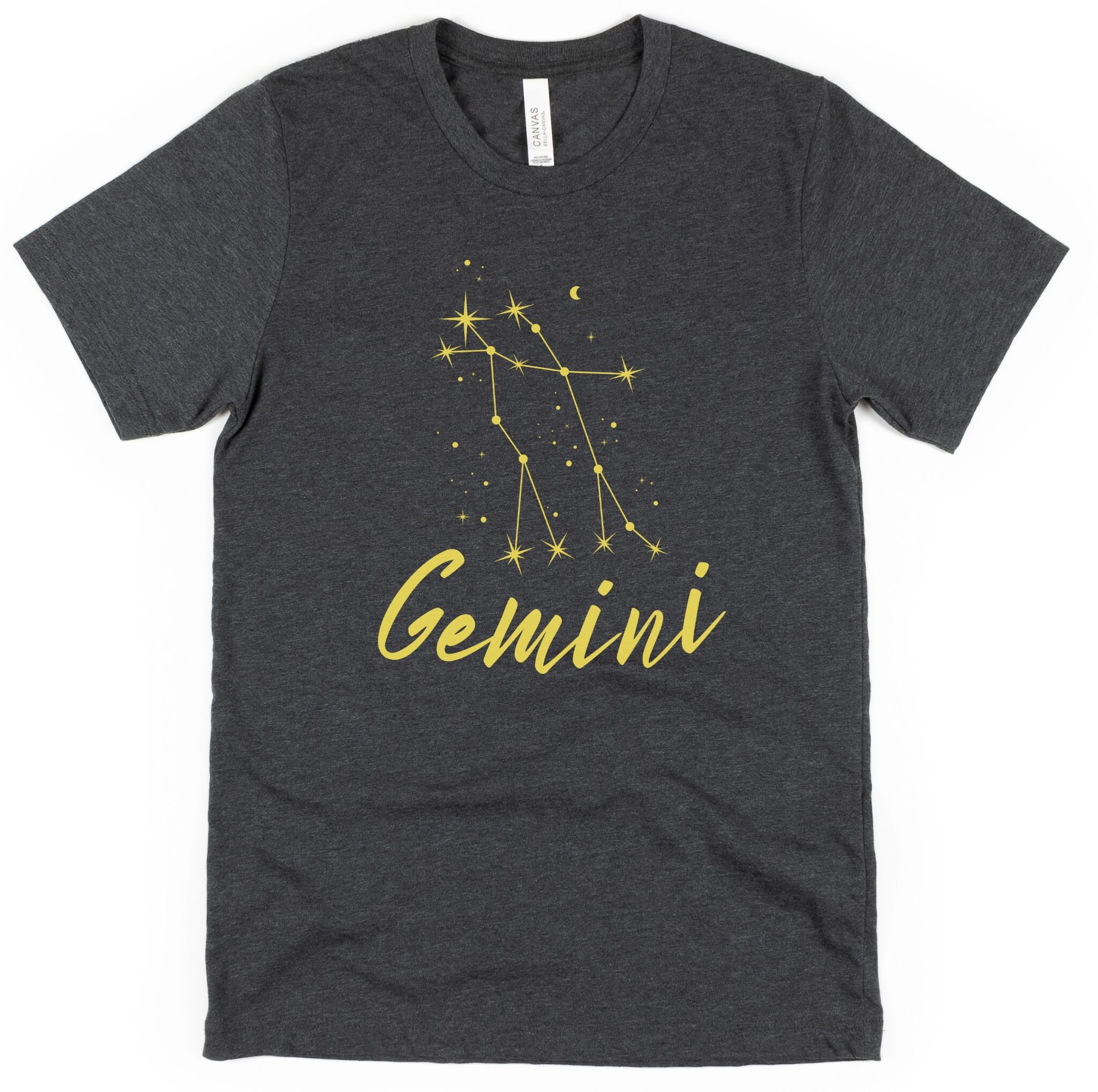 Gemini Minimalist Tshirt Horoscope Gift Gift for Her Gift for Him ...