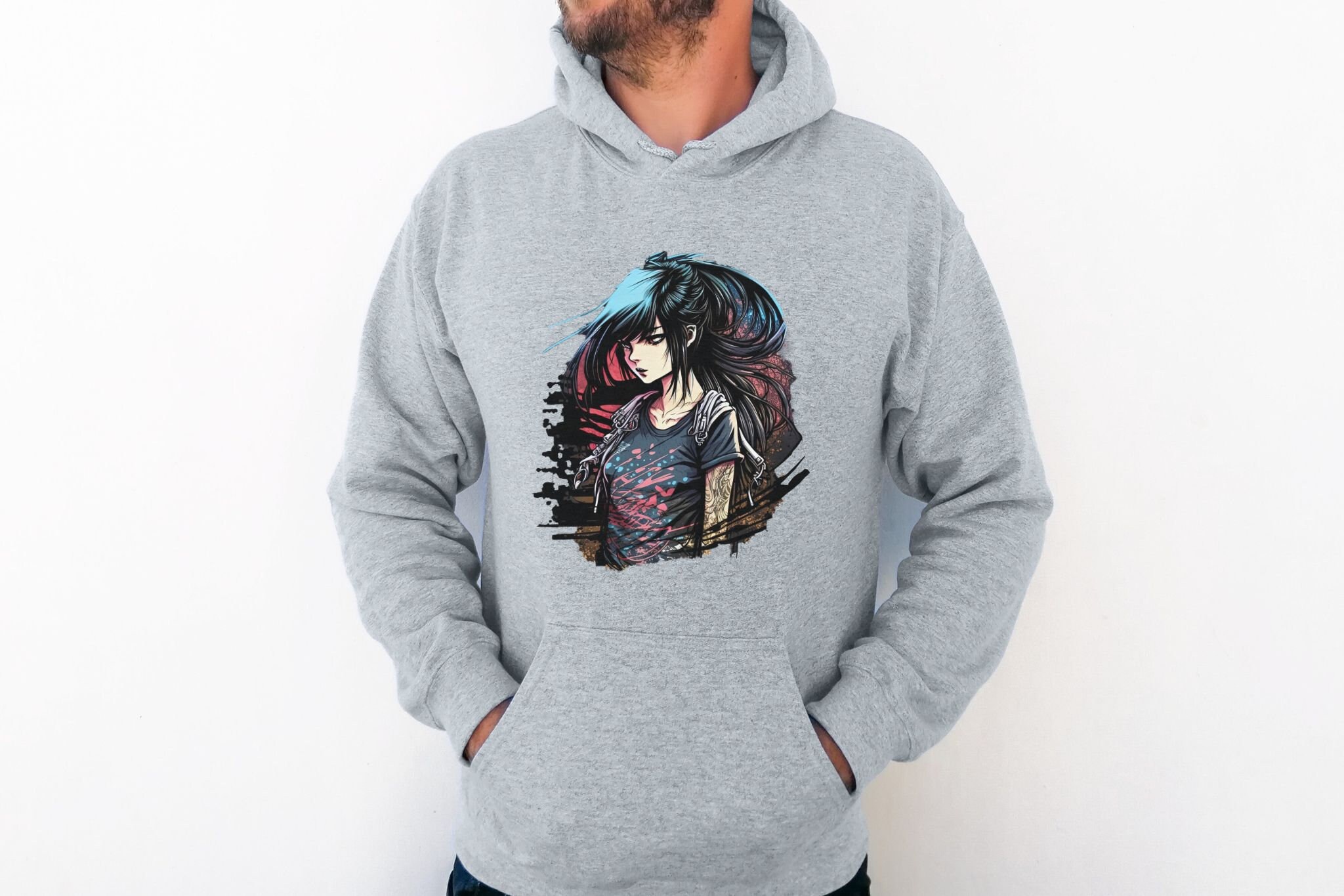 Anime-style Shirt/hoodie/sweater, Shojo/manga Top to Gift the Anime ...