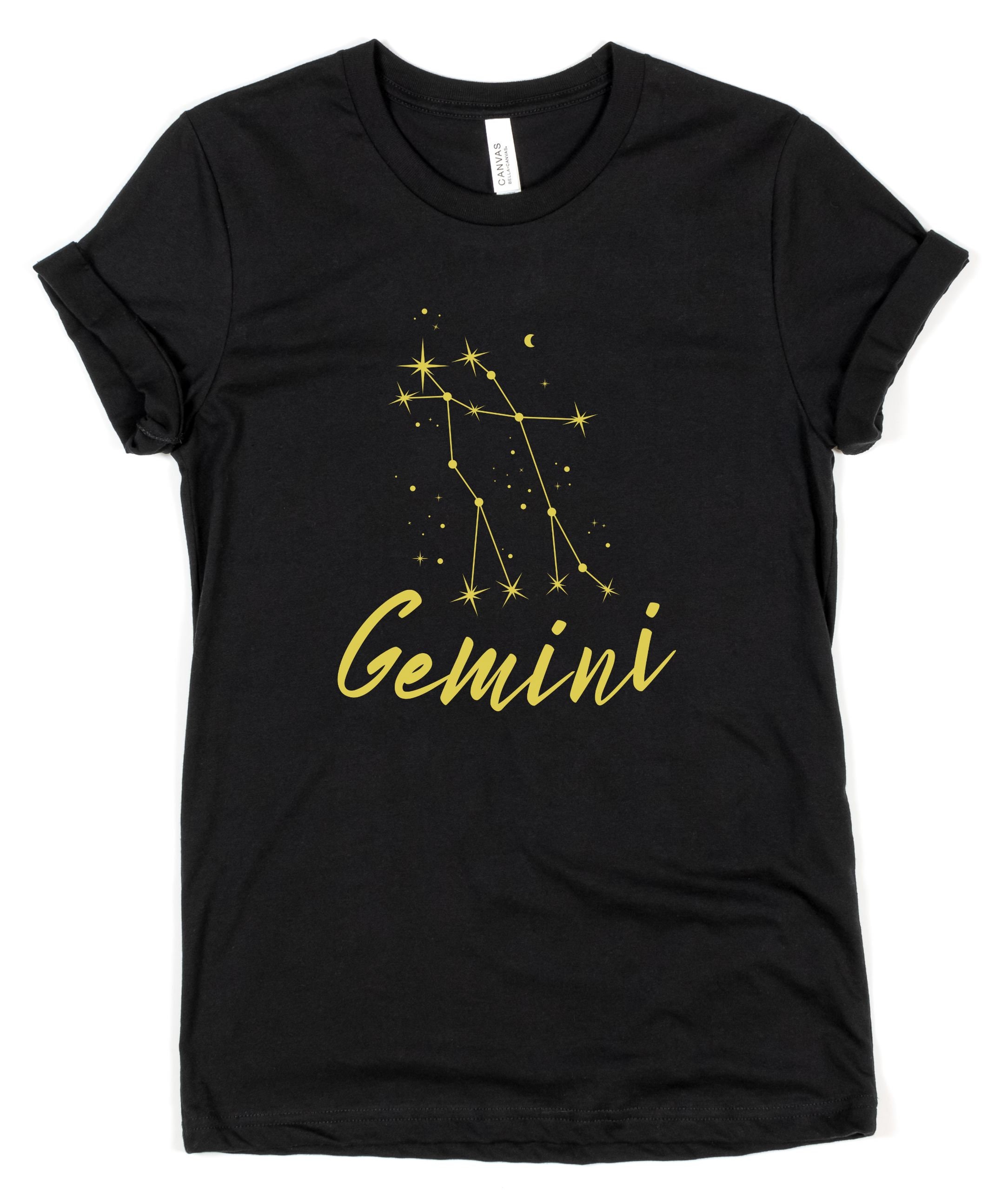 Gemini Minimalist Tshirt Horoscope Gift Gift for Her Gift for Him ...