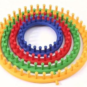 Circular Knitting Tool Set, DIY Knitting Machine Kit for Sweaters, Hats ...