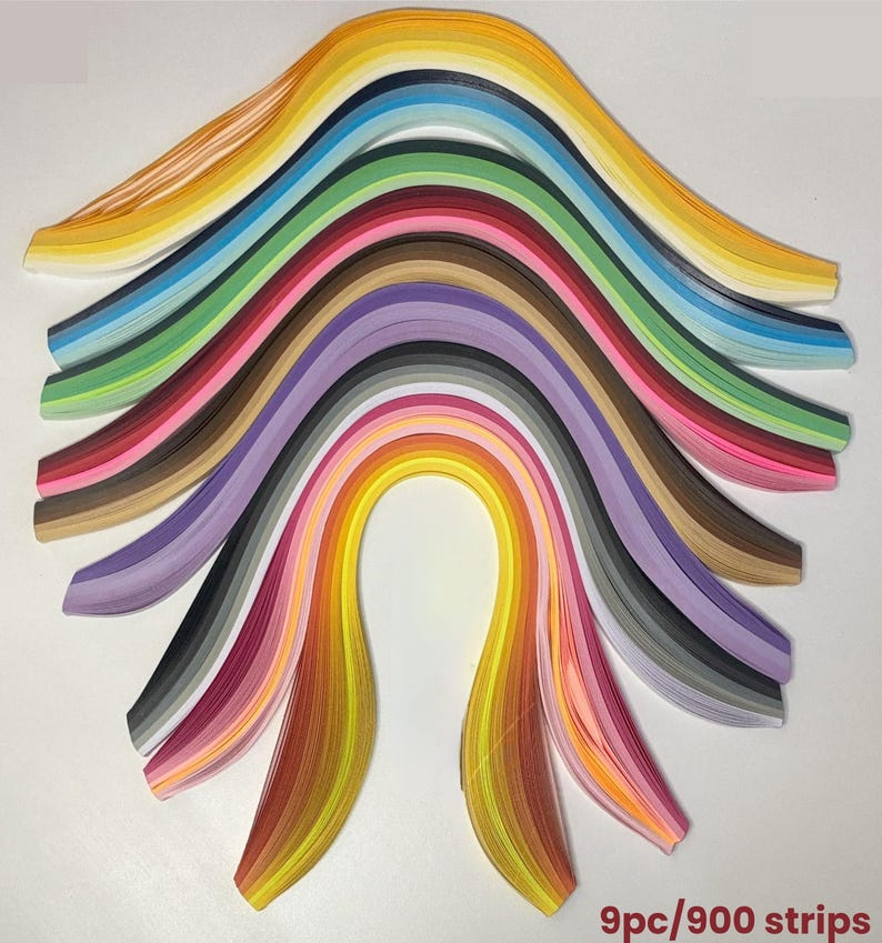 Quilling Kit Paper Refill, DIY Craft Kit for Kids or Adults, Paper ...