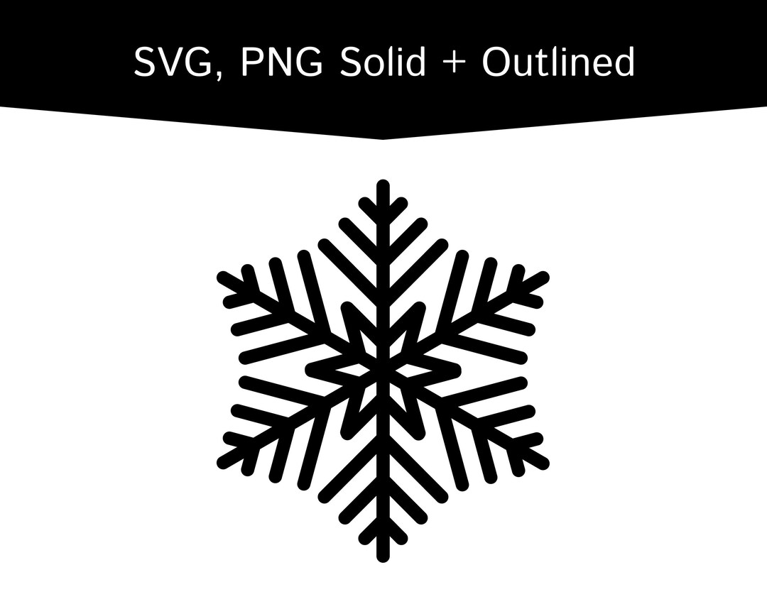 Snowflake 003 SVG, PNG Digital Download - Etsy