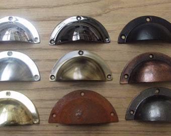 Antique Brass Cup Handle - Etsy