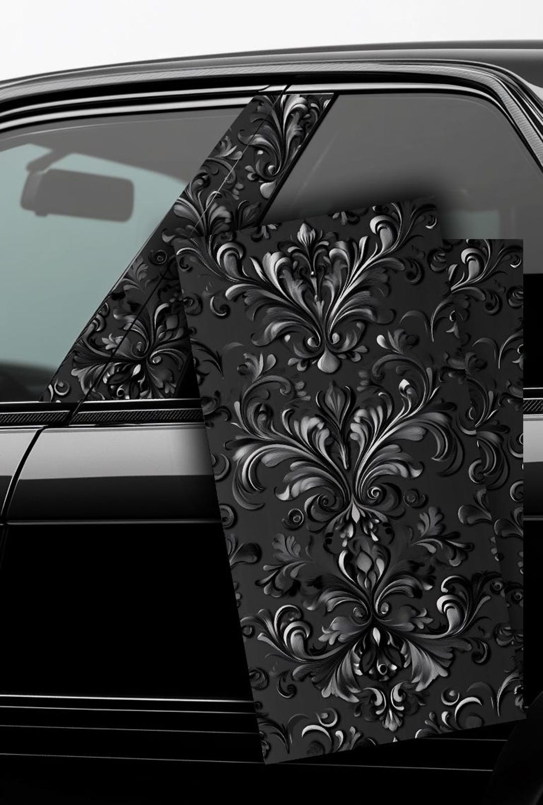 Black Gothic - Car Doors Pillar Decals, Universal Fit, HD - Etsy