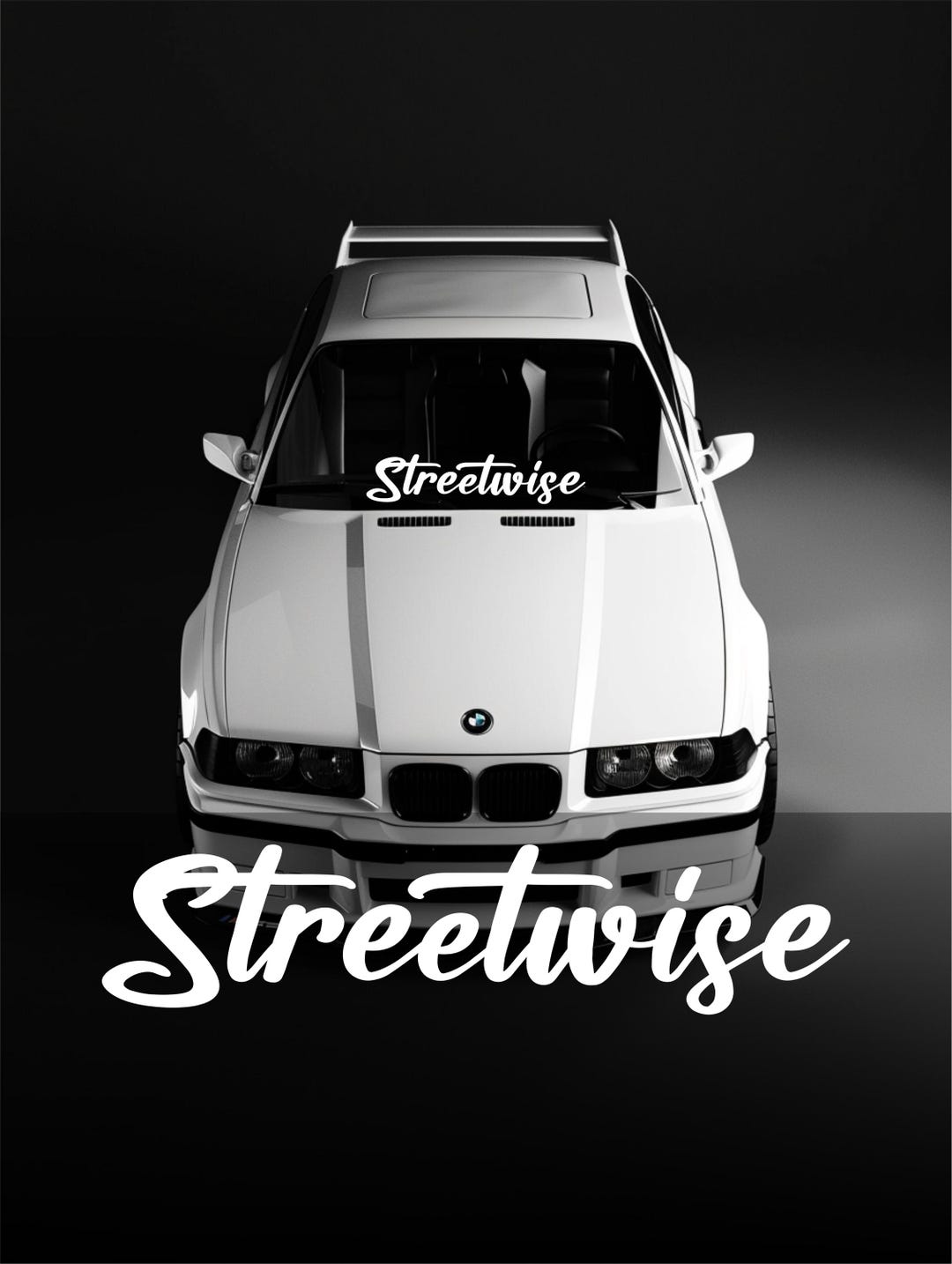 Streetwise - Plotted Vinyl Banner Decal, Windshield Banner, JDM Sticker ...