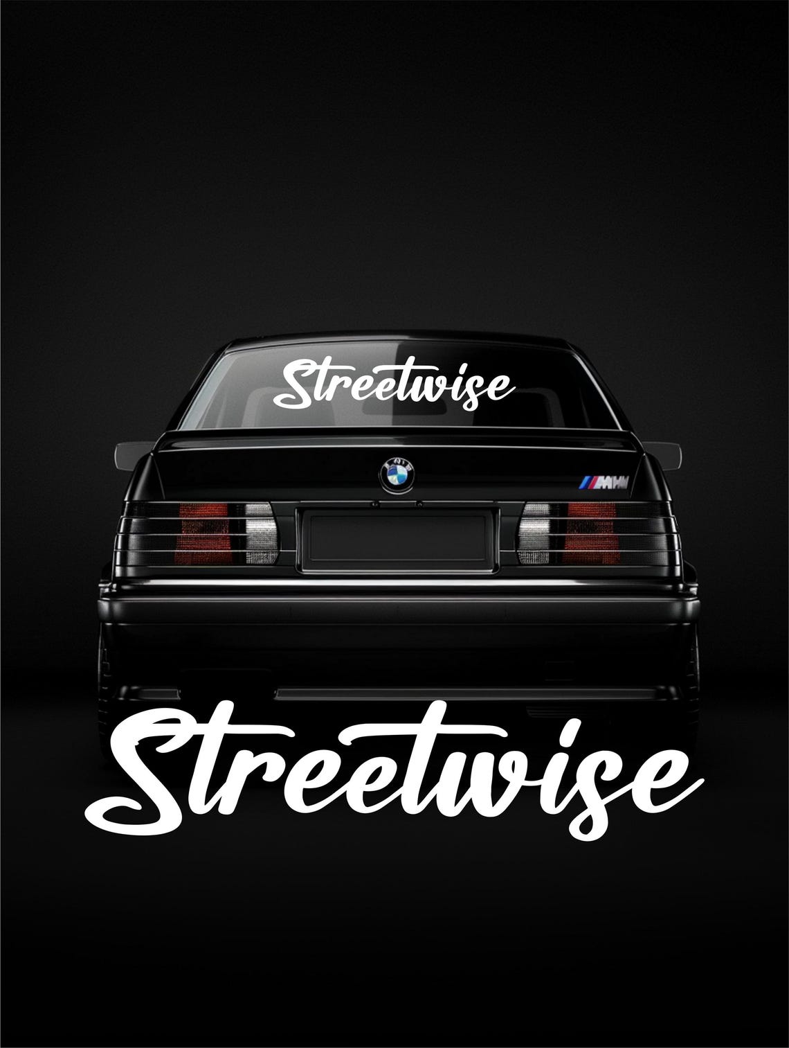 Streetwise - Plotted Vinyl Banner Decal, Windshield Banner, JDM Sticker ...