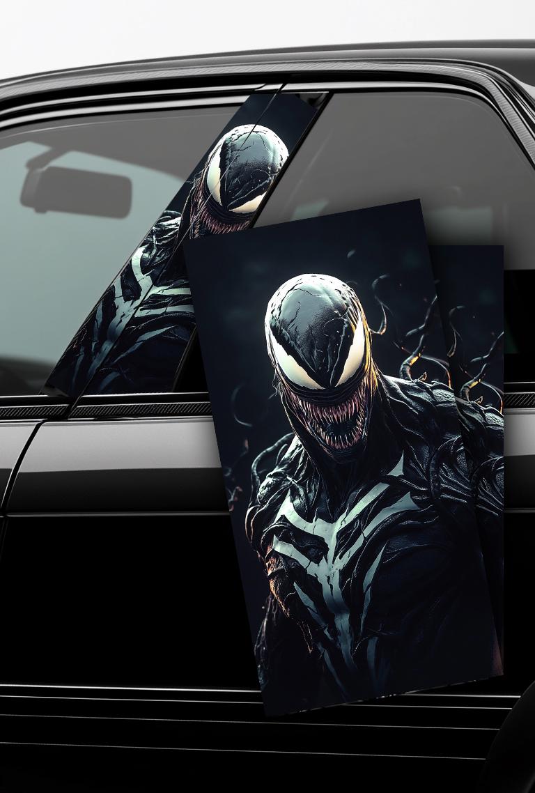 Venom - Car Doors Pillar Decals, Universal Fit, HD - Etsy