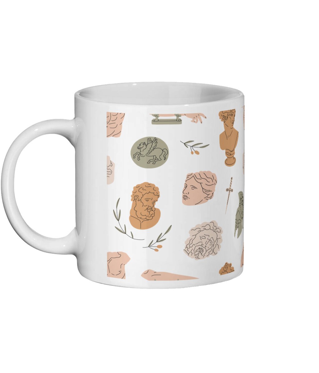Greek Mug Gift, Gift With Greek Design, Greek Coffee Mug, Greek Mug for ...