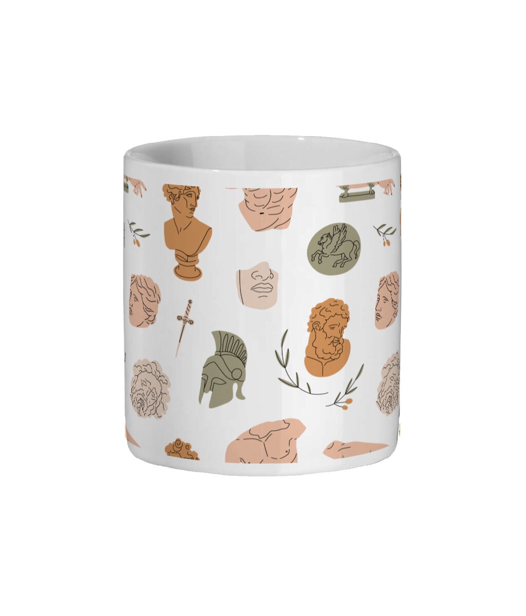 Greek Mug Gift, Gift With Greek Design, Greek Coffee Mug, Greek Mug for ...